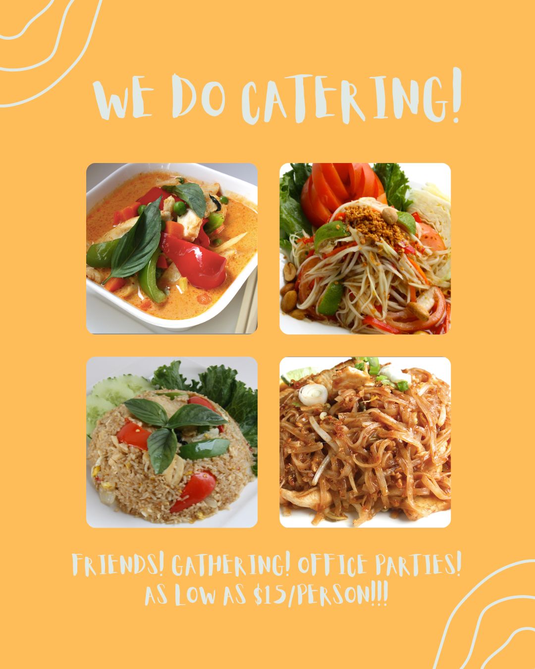 We Cater Red Ginger